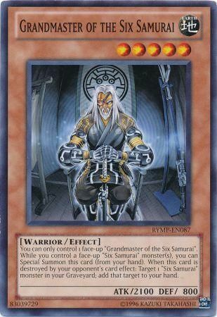 RYMP-EN087 Grandmaster of the Six Samurai(六武眾的師範) – playersclubtcg