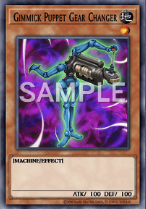 CR05-AE003 Gimmick Puppet Gear Changer – playersclubtcg